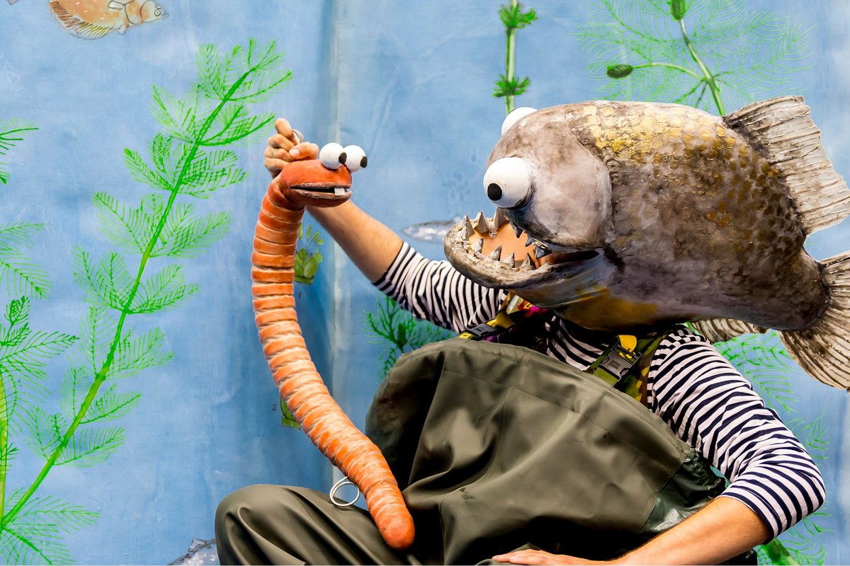 Wo wohnt der Wurm? Figurentheater ab 3 Jahren: Kulturzentrum Parksäle